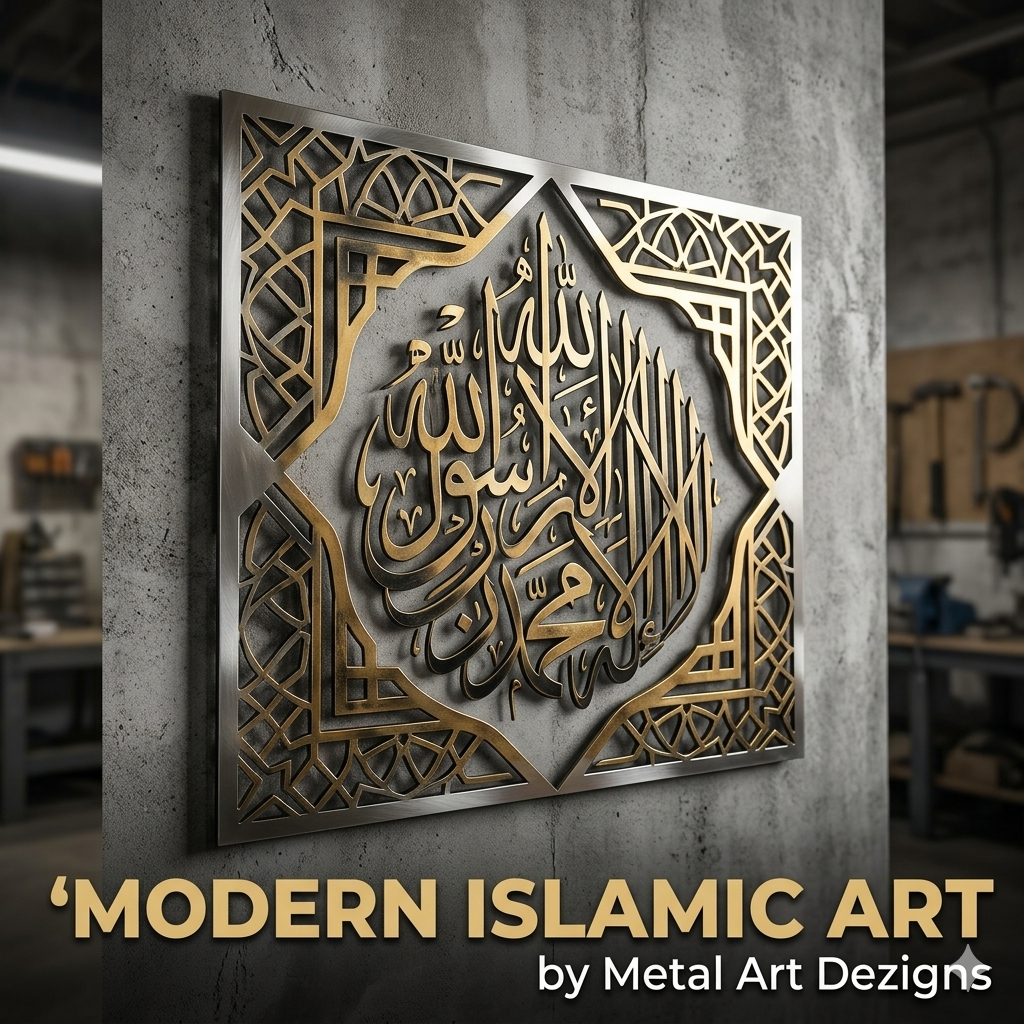 Islamic Wall Art – Metal Art Dezigns