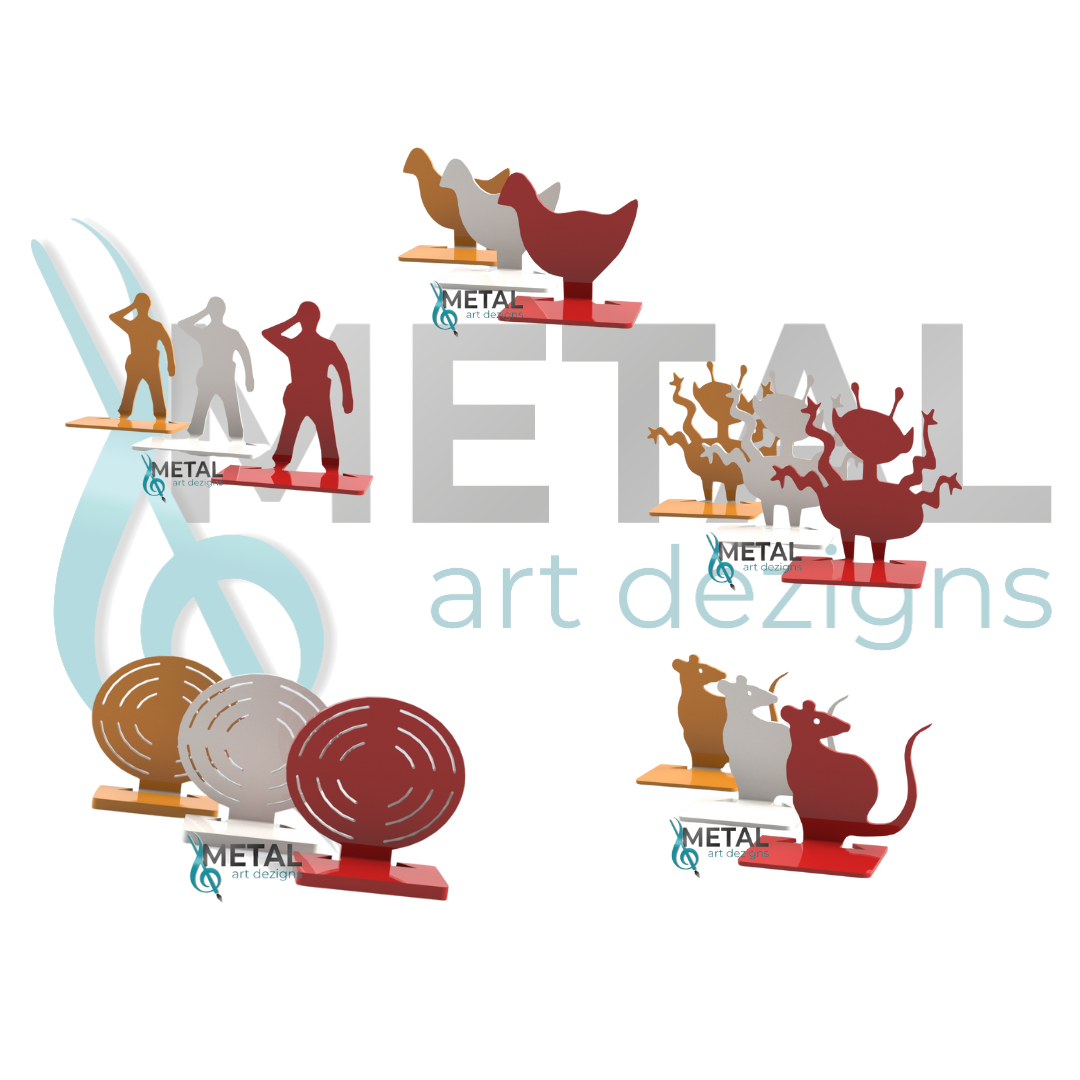 Air Rifle targets – Metal Art Dezigns